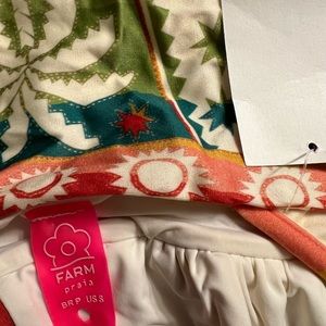 FARM Rio | Swim | Farm Rio Rainbow Sunset One Piece Swimsuit Multicolor ...